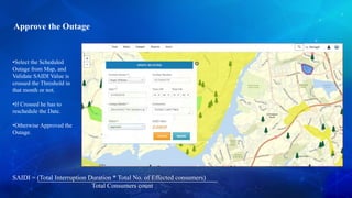 GIS based network outage planning and scheduling system | PPT
