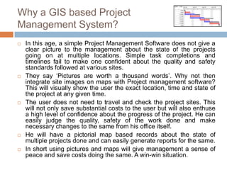 GIS Based Project Planning and Management | PPTX