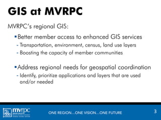GIS MVRPC | PPT
