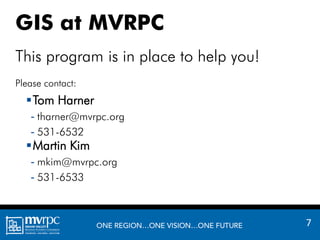GIS MVRPC | PPT