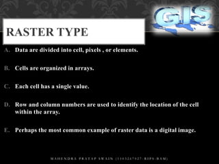 GEOGRAPHICAL INFORMATION SYSTEM (GIS) | PPT