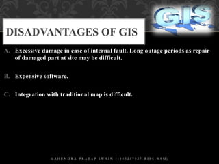 GEOGRAPHICAL INFORMATION SYSTEM (GIS) | PPT