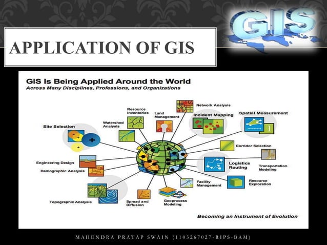 GEOGRAPHICAL INFORMATION SYSTEM (GIS) | PPT