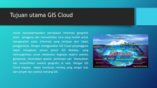 Gis cloud Kelompok IV | PPTX