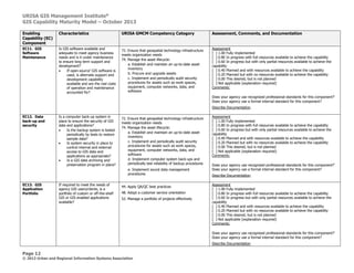 GIS Capability Maturity Model - Final Version | PDF