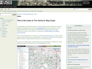 2012 GISCO Track, Volunteer Geographic Information at the USGS - The ...