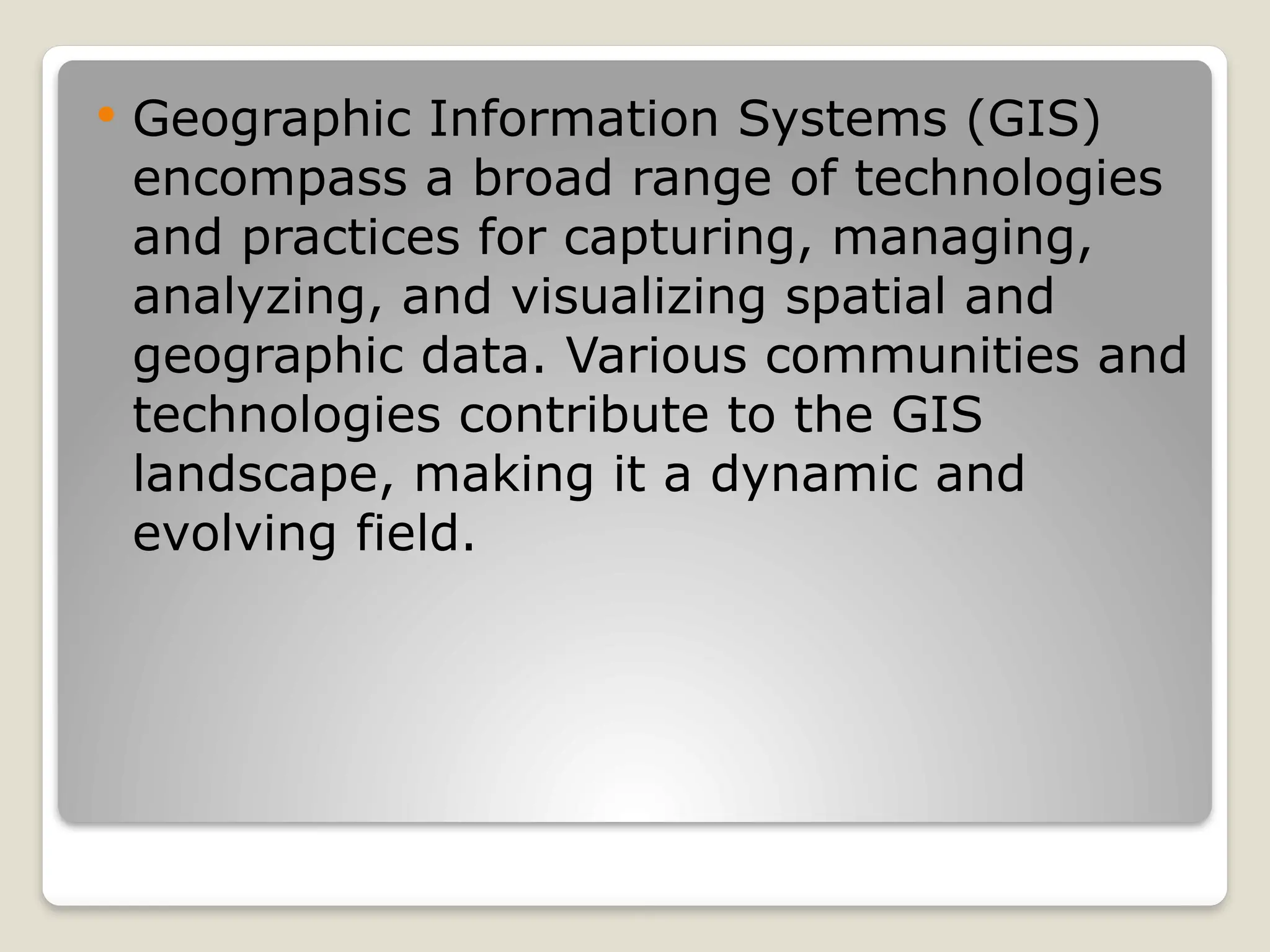 GIS COMMUNITIES.pptx , different types of gis communities | PPT