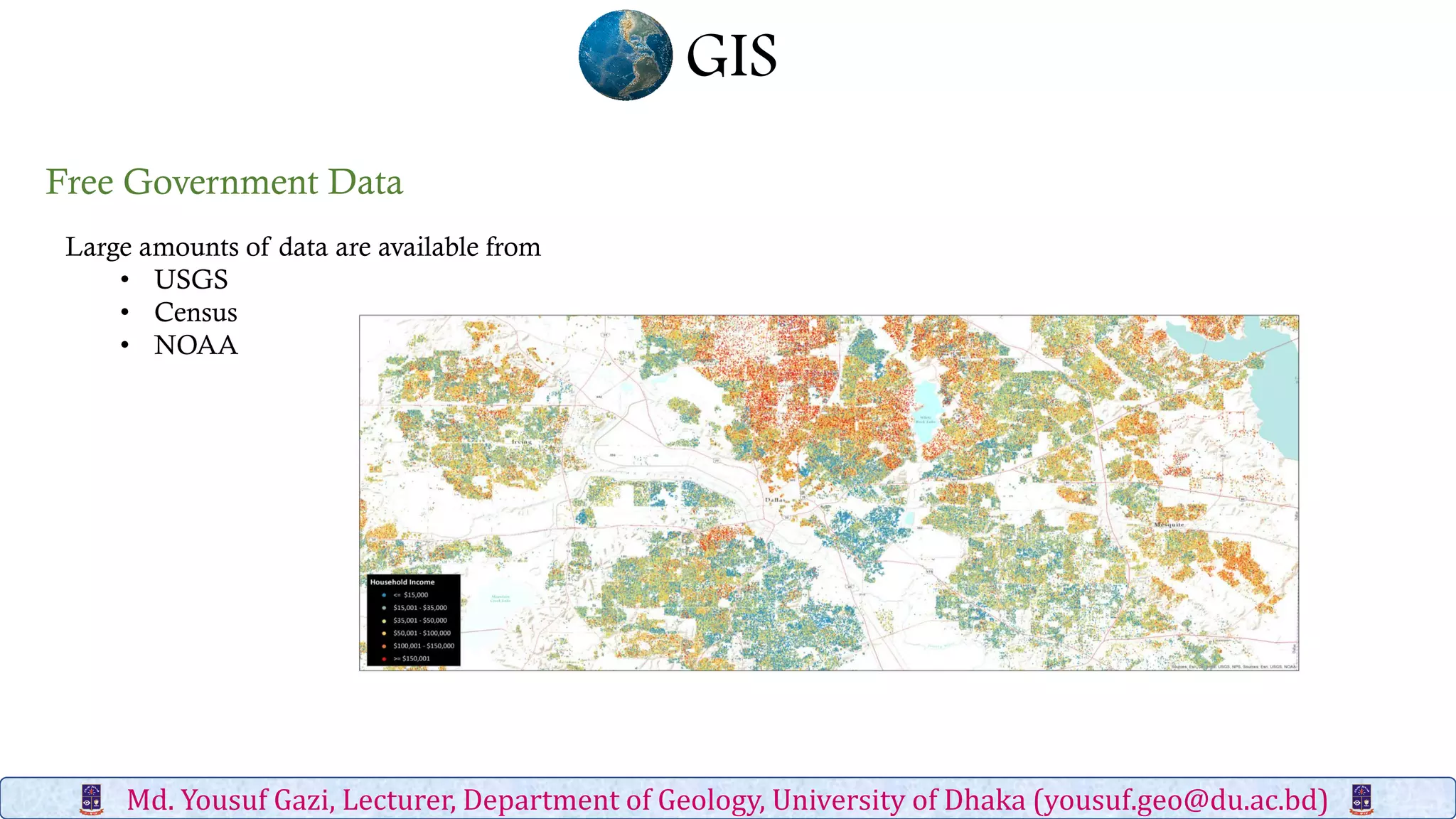 Gis data source (geo spatial data) md. yousuf gazi | PDF