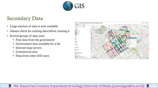 Gis data source (geo spatial data) md. yousuf gazi | PDF | Internet ...