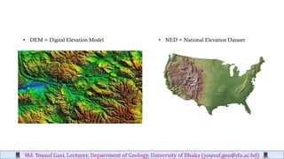 Gis data source (geo spatial data) md. yousuf gazi | PDF
