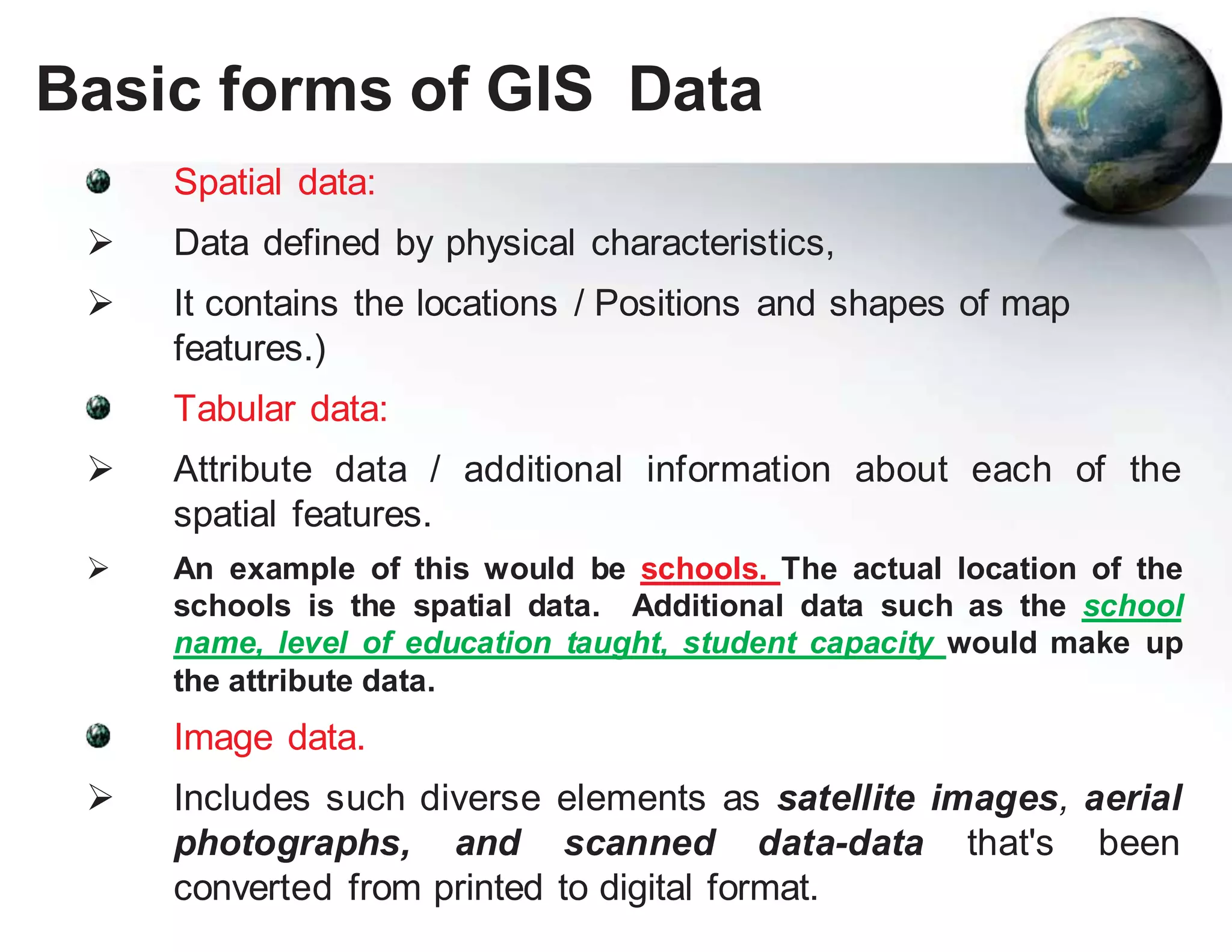 GIS Desktop and how it works. | PDF