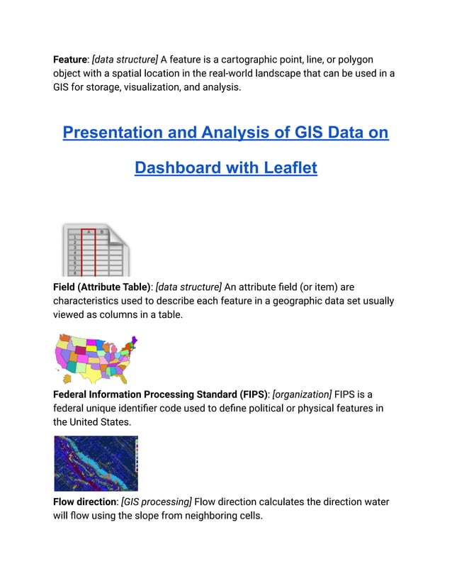 GIS Dictionary | PDF | 3-D Graphics | Computer Software and Applications