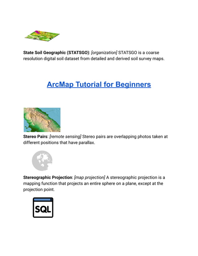 GIS Dictionary | PDF | 3-D Graphics | Computer Software and Applications