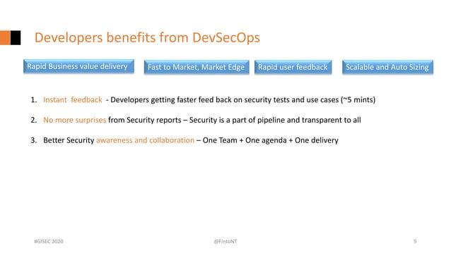 Benefits of DevSecOps | PPT