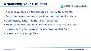 GIS file types | PPTX
