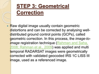 Flood risk mapping using GIS and remote sensing and SAR | PPTX