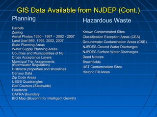 Using GIS for Civil/Environmental Projects | PPT