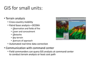 GIS for Defence | PPTX
