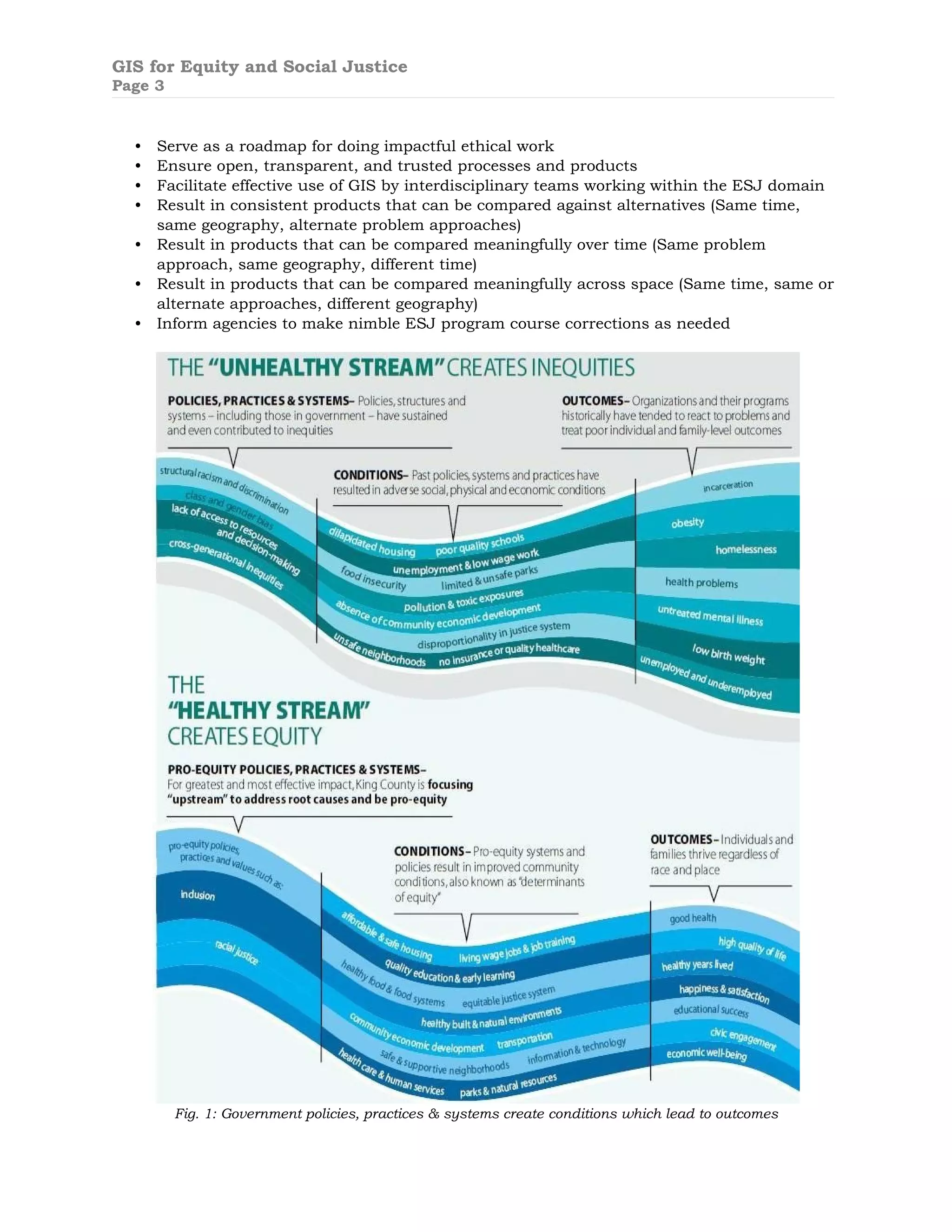 GIS for Equity & Social Justice Best Practices | PDF