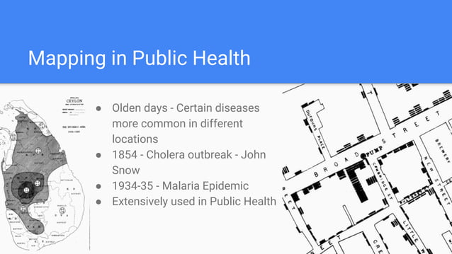 Gis for healthcare introduction | PPTX | Geography | Science