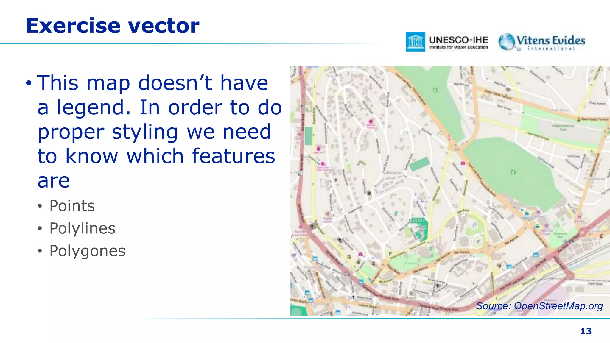 GIS fundamentals - vector | PPT