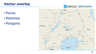 GIS fundamentals - vector | PPT