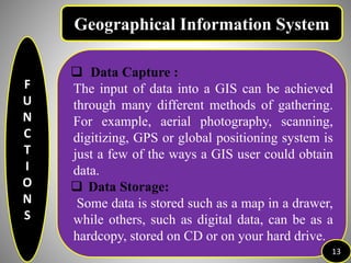 Gis (geographical information system) | PPTX