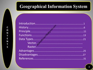 Gis (geographical information system) | PPTX
