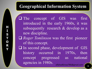 Gis (geographical information system) | PPTX