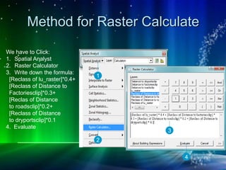 Using spatial analysis | PPT