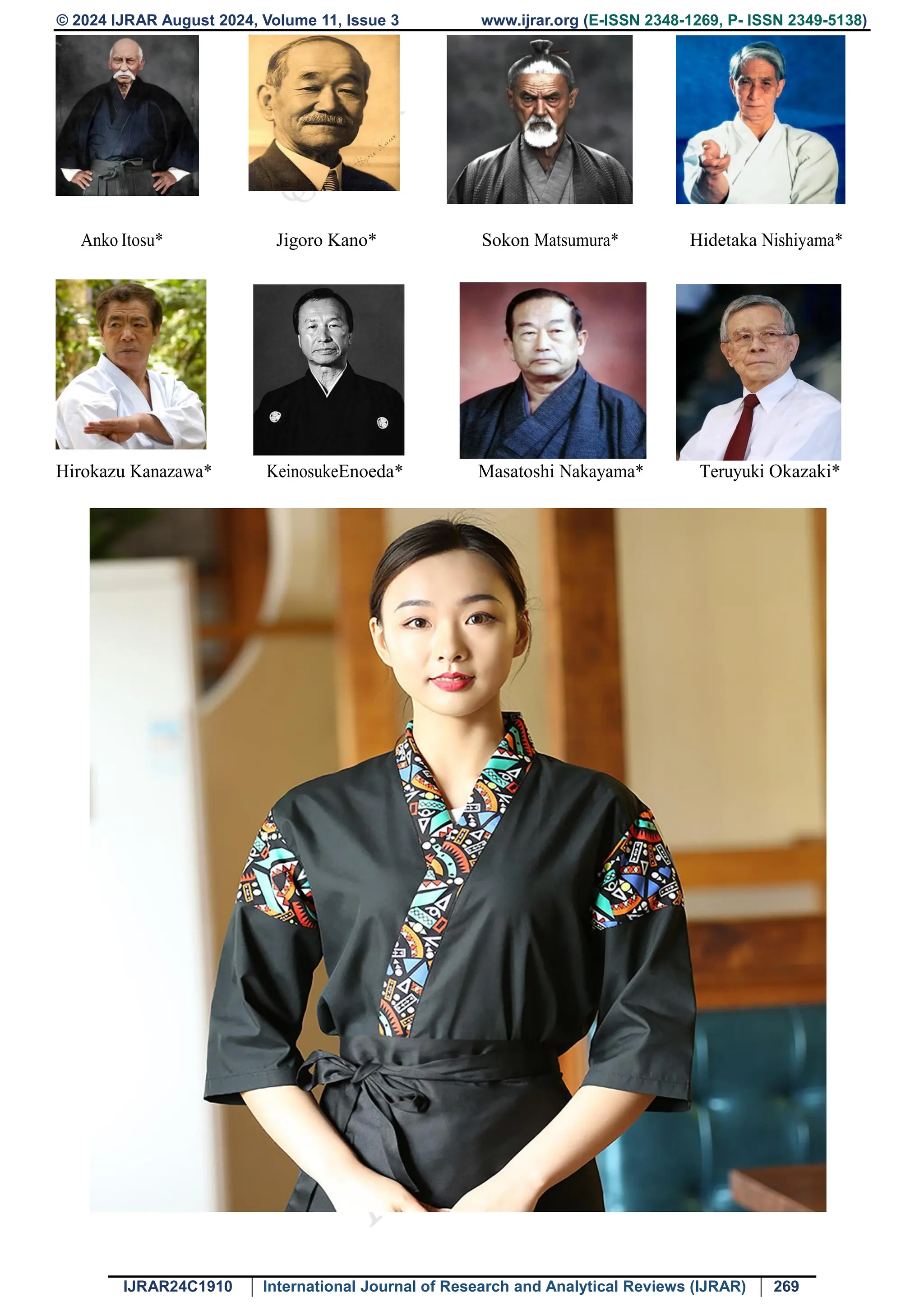 Gishin Funakoshi and his journey elucidated by Karate Coach Dr. Pradeep Kumar Yadav | PDF