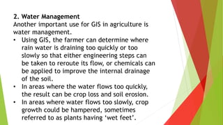 Use of GIS in Agriculture | PPTX