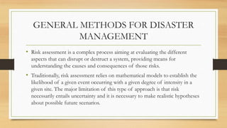 Gis in disaster managemant | PPTX