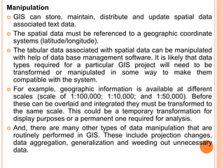 Introduction To Geographical Information System (GIS) | PPTX ...