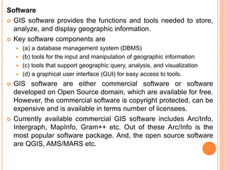 Introduction To Geographical Information System (GIS) | PPTX ...