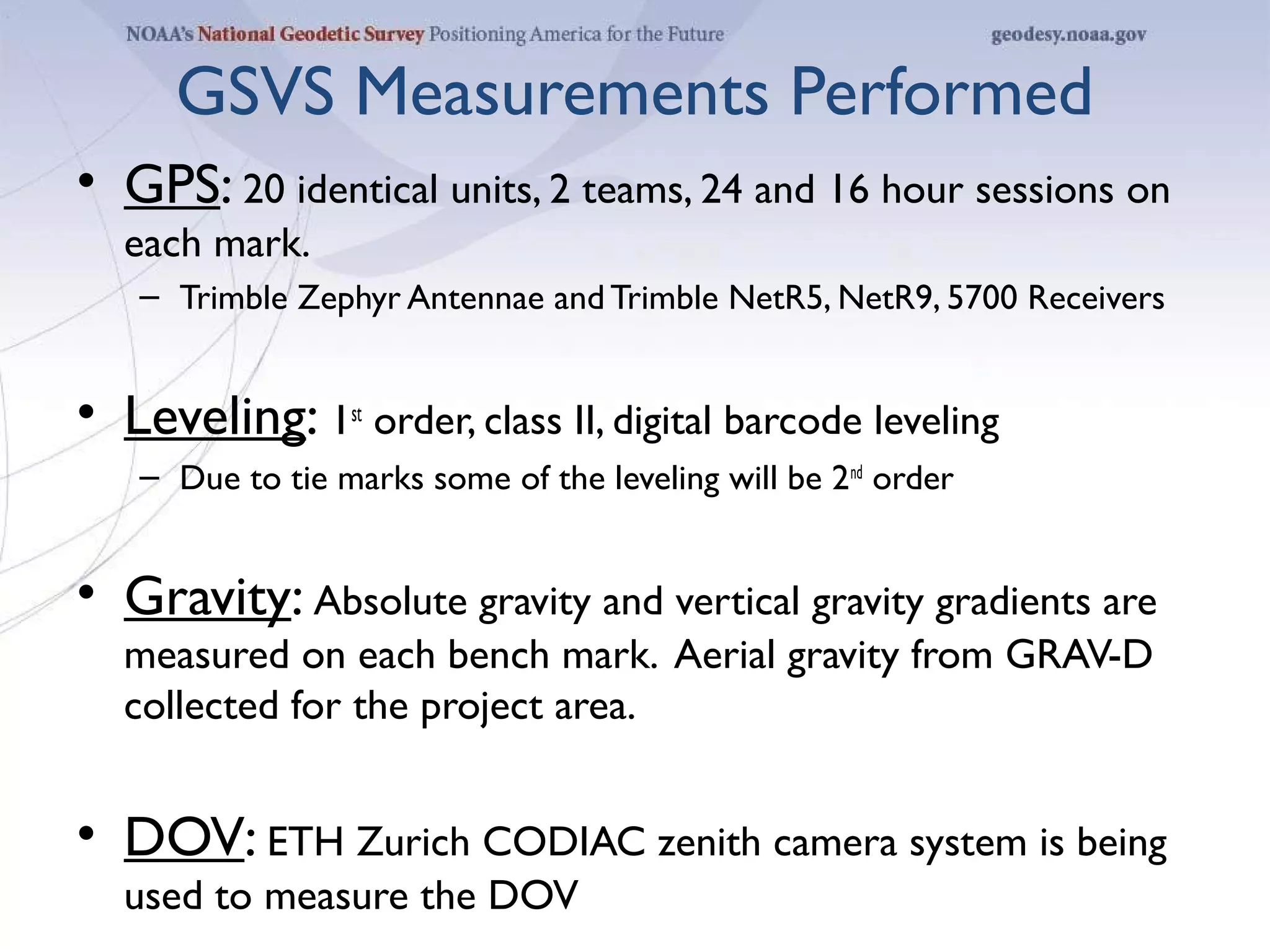 2017 PLSC Track: Geoid Slope Validation Survey