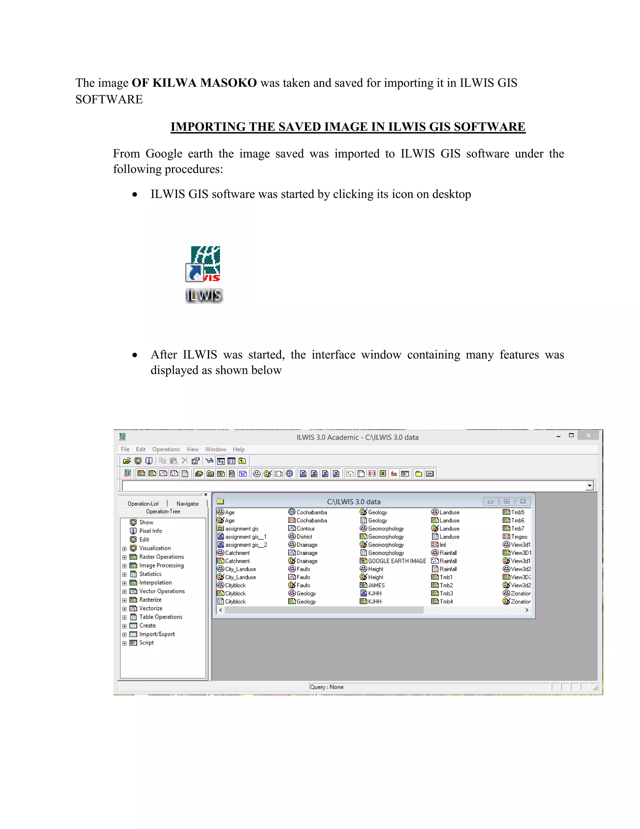 ILWIS ONSCREEN DIGITIZING kilwa masoko,Tanzania | PDF