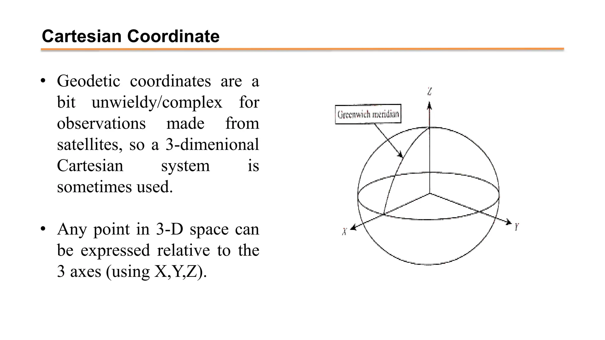 Gis Lec 2 Different Spatial Coordinate System Ppt