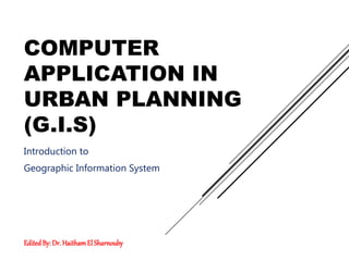 Gis lecture #01 | PPT
