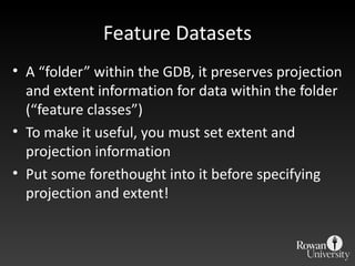 Geodatabases | PPT