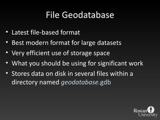 Geodatabases | PPT