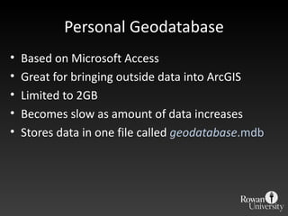 Geodatabases | PPT