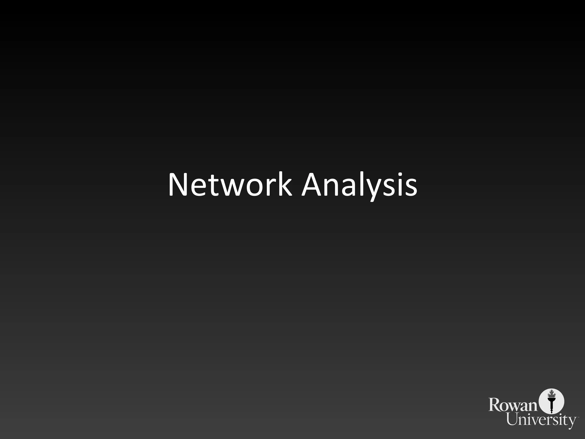 Network Analysis in ArcGIS | PPT