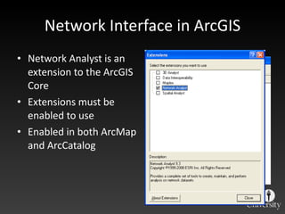 Network Analysis in ArcGIS | PPT