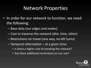 Network Analysis in ArcGIS | PPT