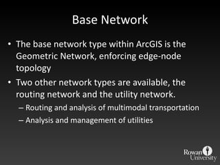 Network Analysis in ArcGIS | PPT