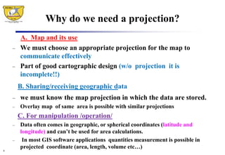 GIS Lecture 3- Map Projetion and Coordinate System.ppt