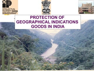 Protection of geographical indications goods in India | PPT