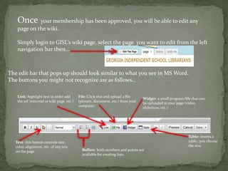 Gisl wiki tutorial | PPTX | Computing | Technology & Computing