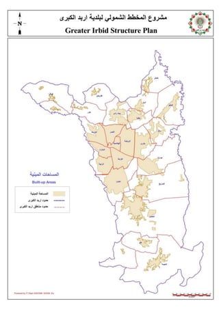 Gis maps for irbid city jordan 2014 | DOCX | Geography | Science
